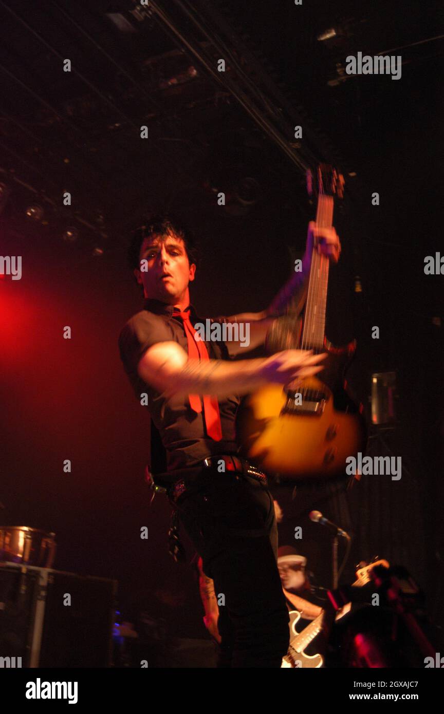 Green Day performing live at the Irving Plaza, USA Stock Photo - Alamy