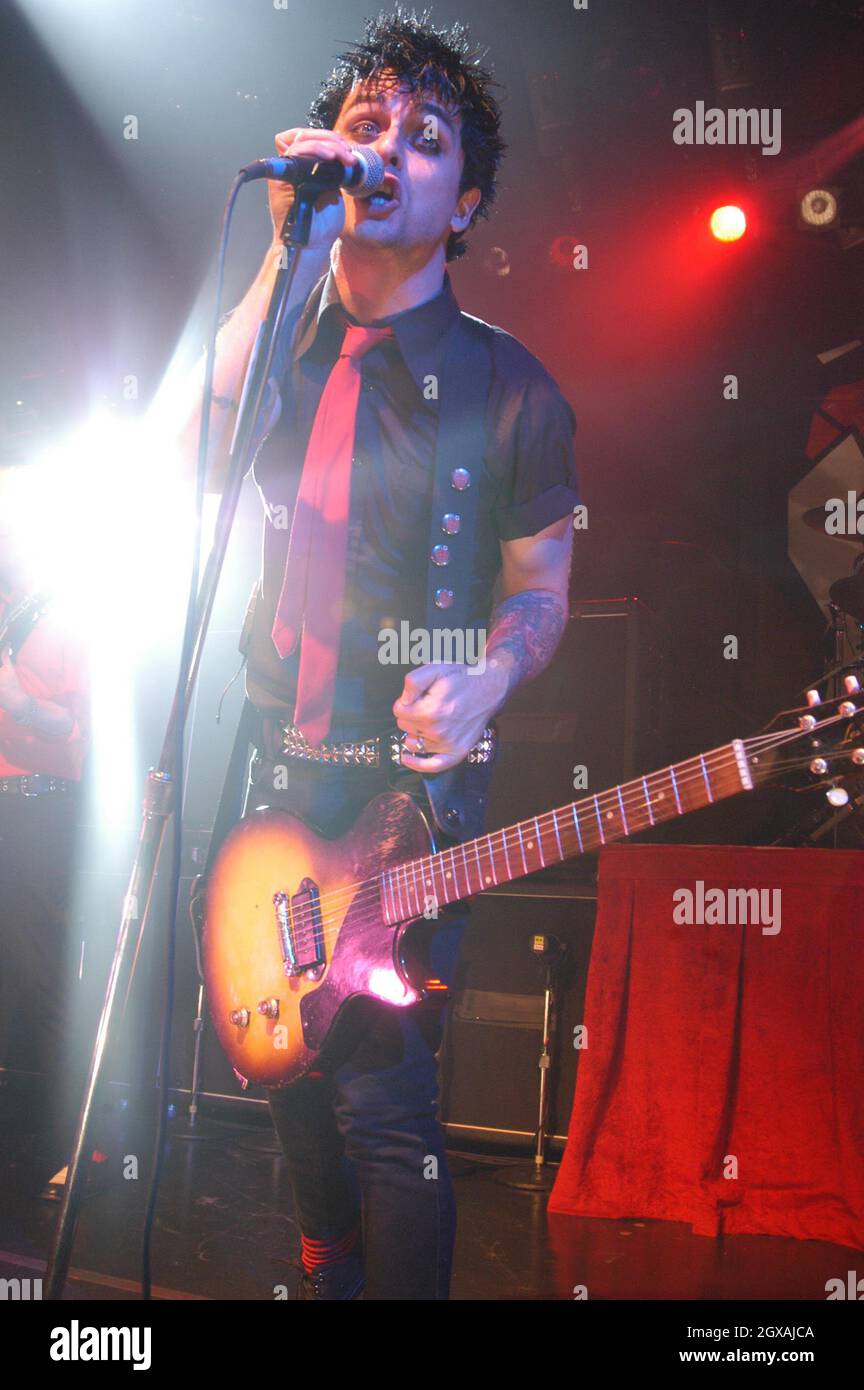 Green Day performing live at the Irving Plaza, USA Stock Photo - Alamy