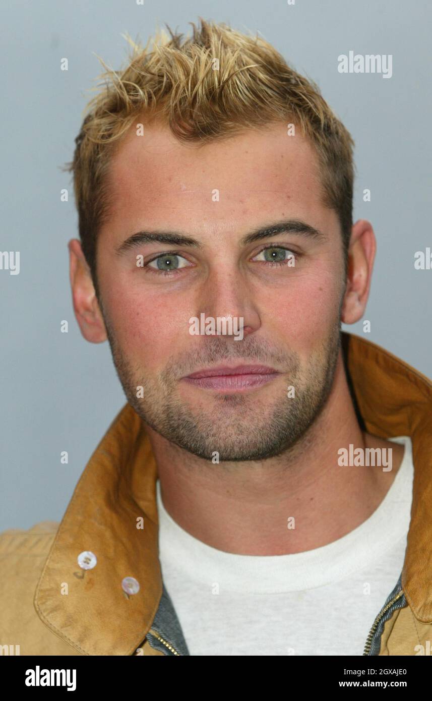 Scott Michaelson at the Scott Henshall Fashion Show, part of London ...