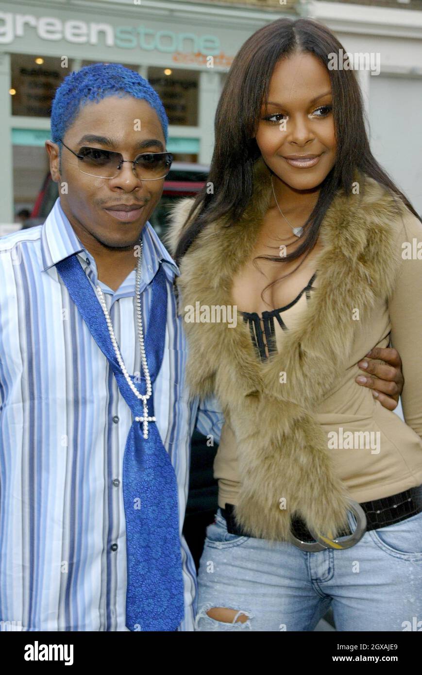 Sisqo and Samantha Mumba at the arrivals for Scott Henshall's catwalk ...