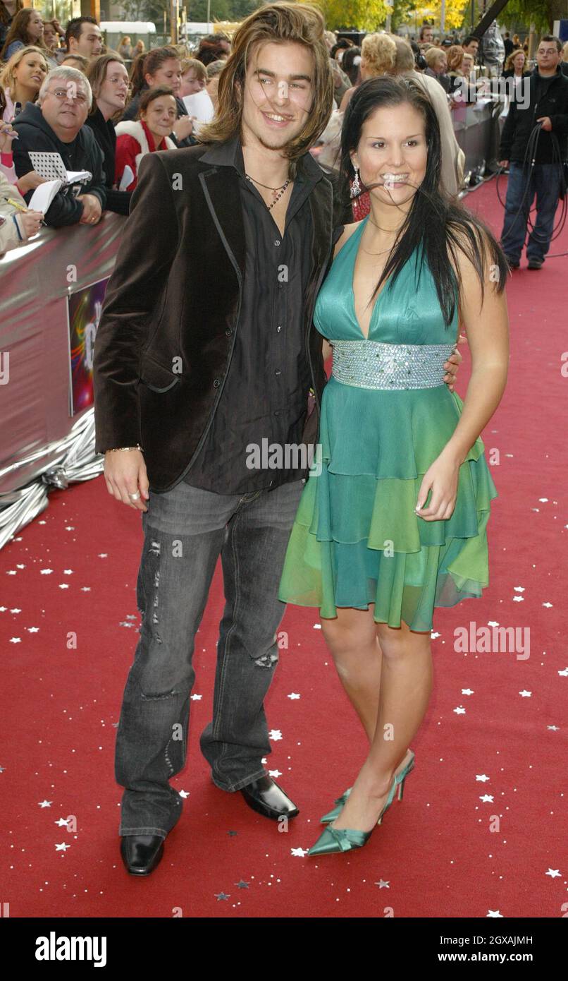 Stuart and Michelle from Big Brother 5 at the arrivals for the ...