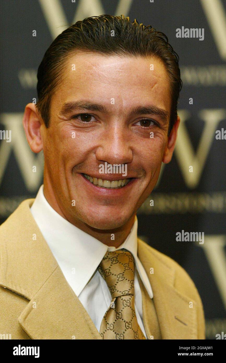 Champion jockey Frankie Dettori is signing copies of his autobiography ...
