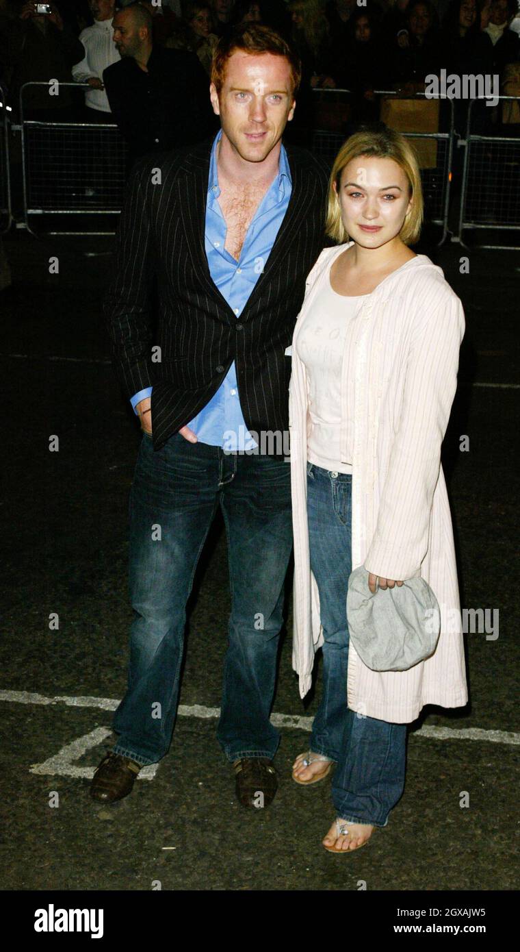 Damian Lewis and Christina Cole at the world premier of the movie Layer ...