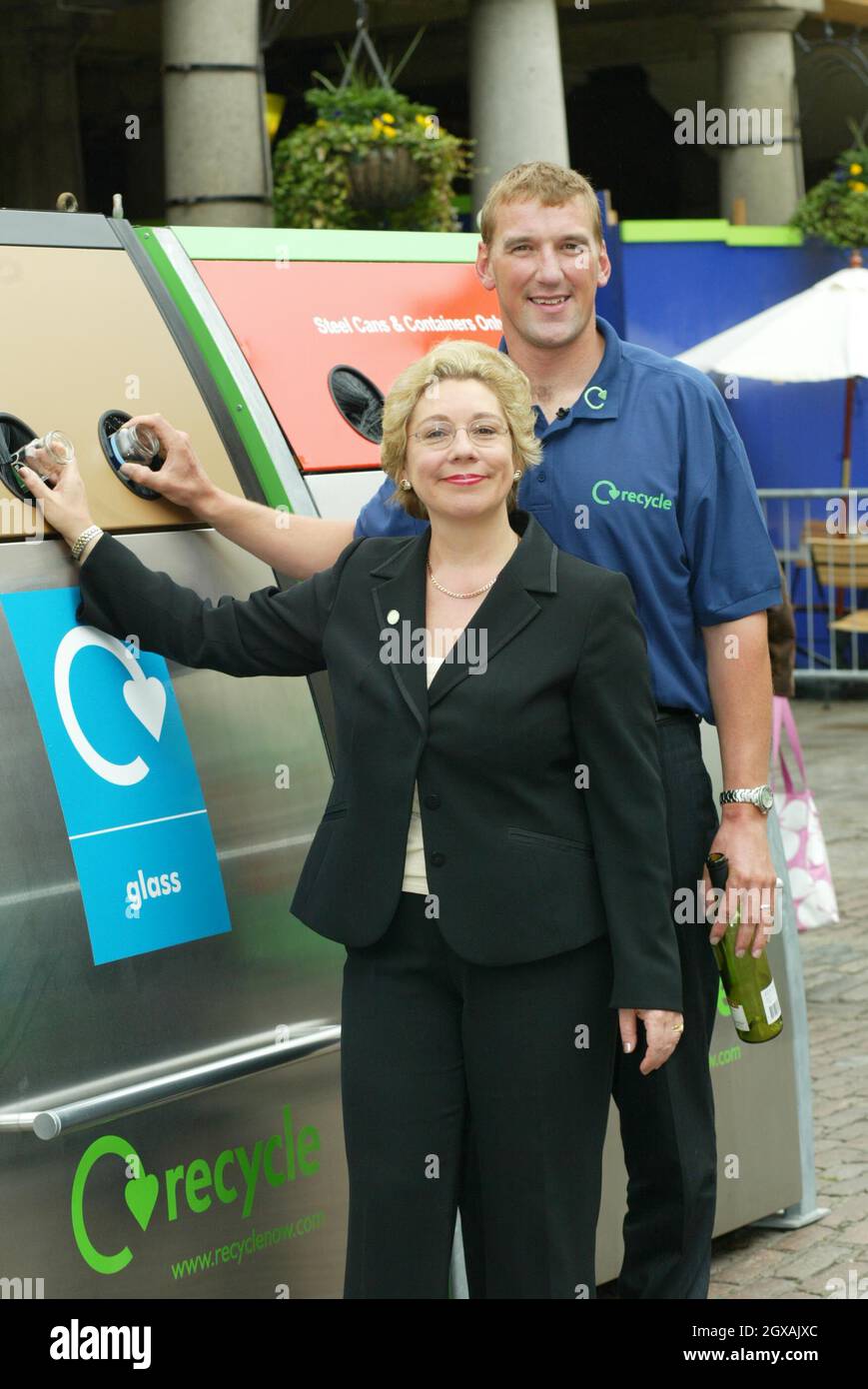 Olympic champion, Matthew Pinsent CBE and Jennie Price, Chief Executive ...