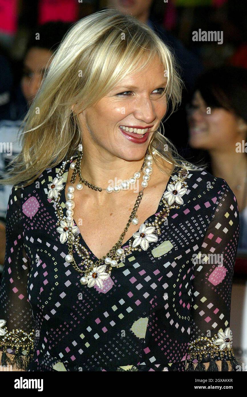 Jo Whiley arrives at the 2004 Mobo Awards at the Royal Albert Hall ...
