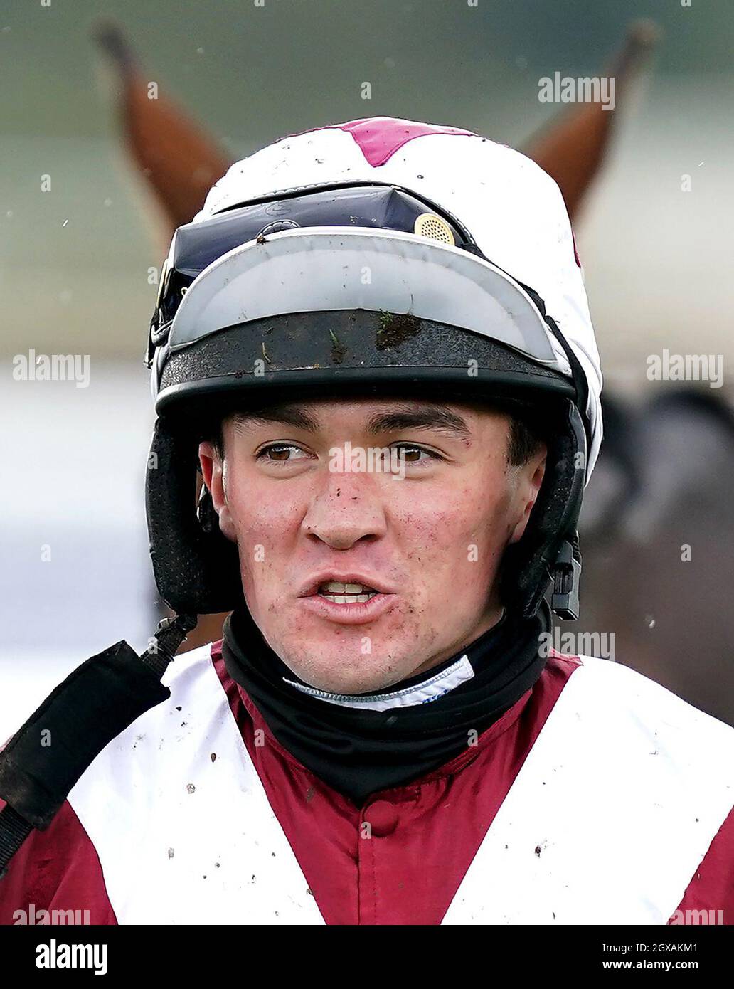 Jockey Mitchell Bastyan after the Pertemps Network Group Conditional ...