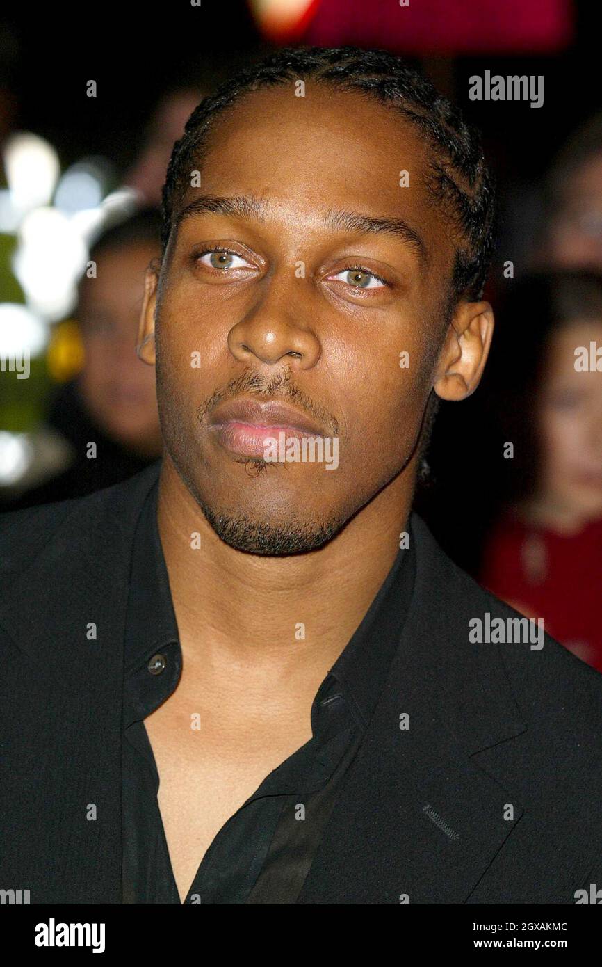 Lemar arrives at the 2004 Mobo Awards at the Royal Albert Hall Stock ...