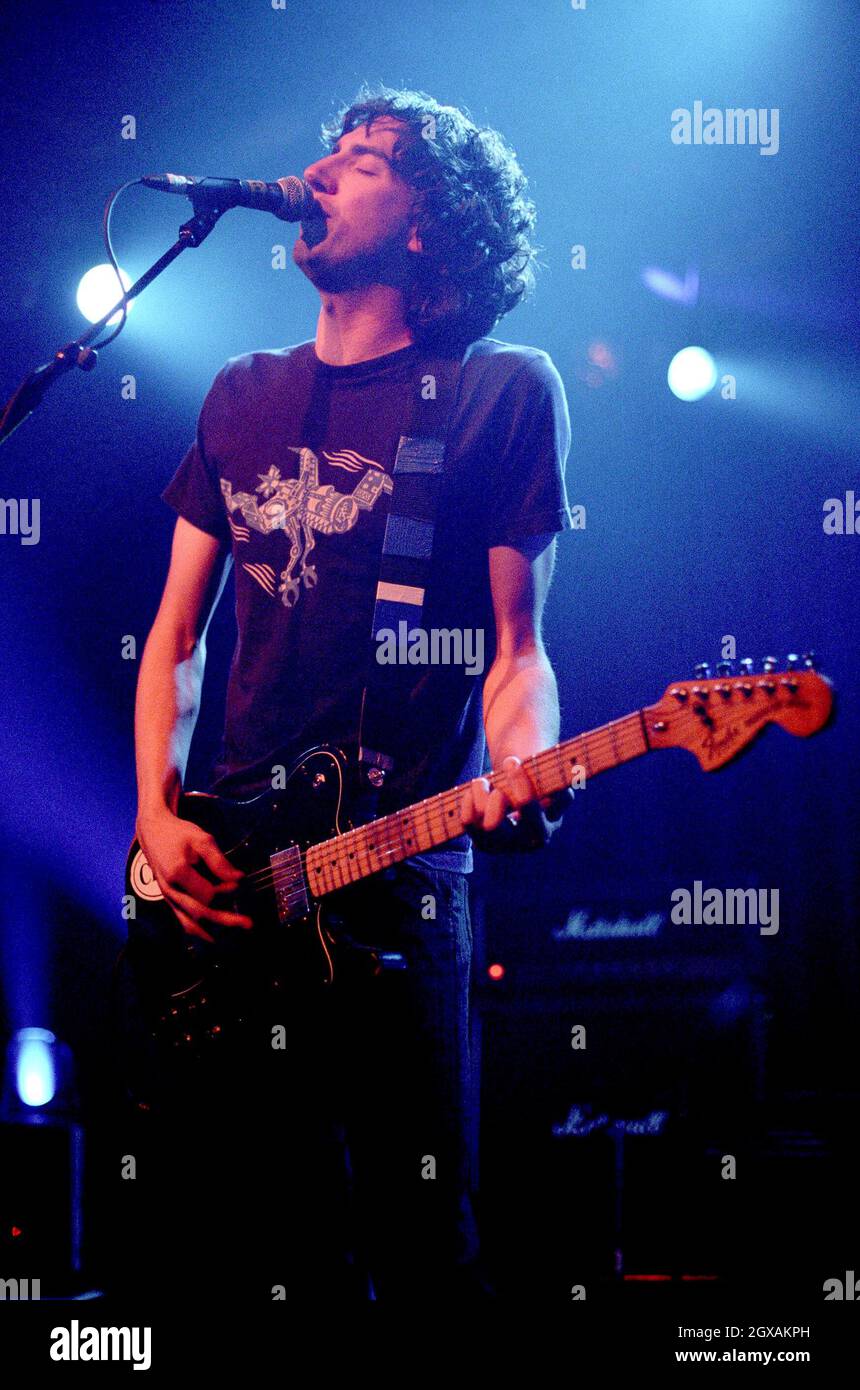 Snow Patrol perform at The Commodore Ballroom in Vancouver Stock Photo ...