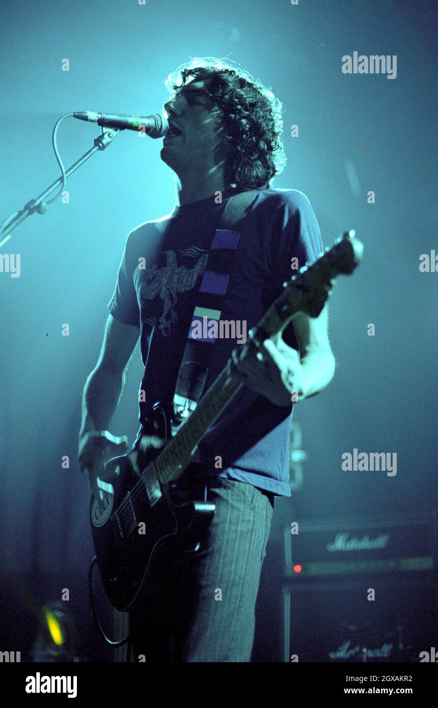 Snow Patrol perform at The Commodore Ballroom in Vancouver Stock Photo ...