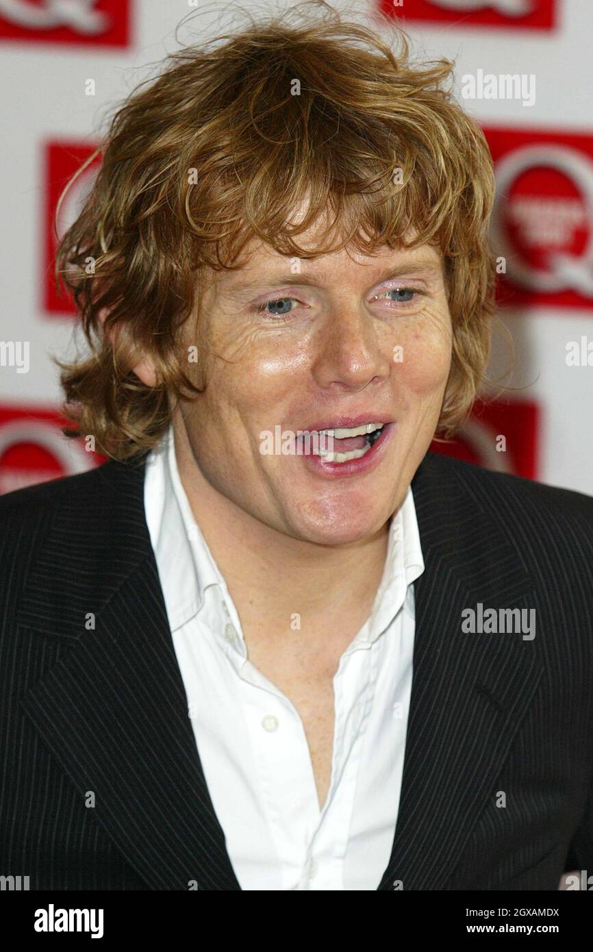 Julian Rhind arrives at the Q Awards, London Stock Photo - Alamy