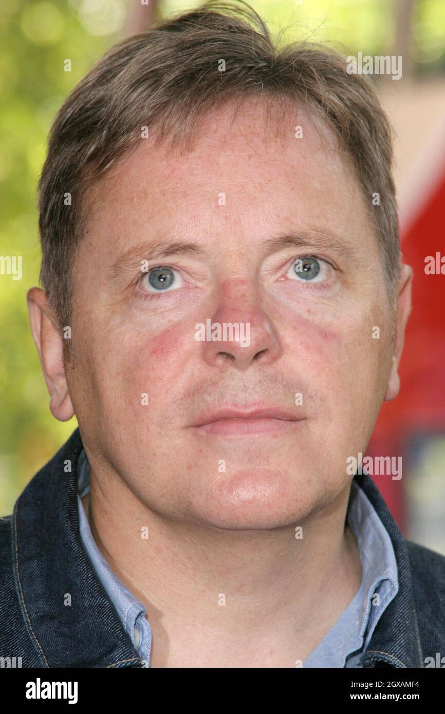 New Order's singer Bernard Sumner attending the Q Awards, which was ...