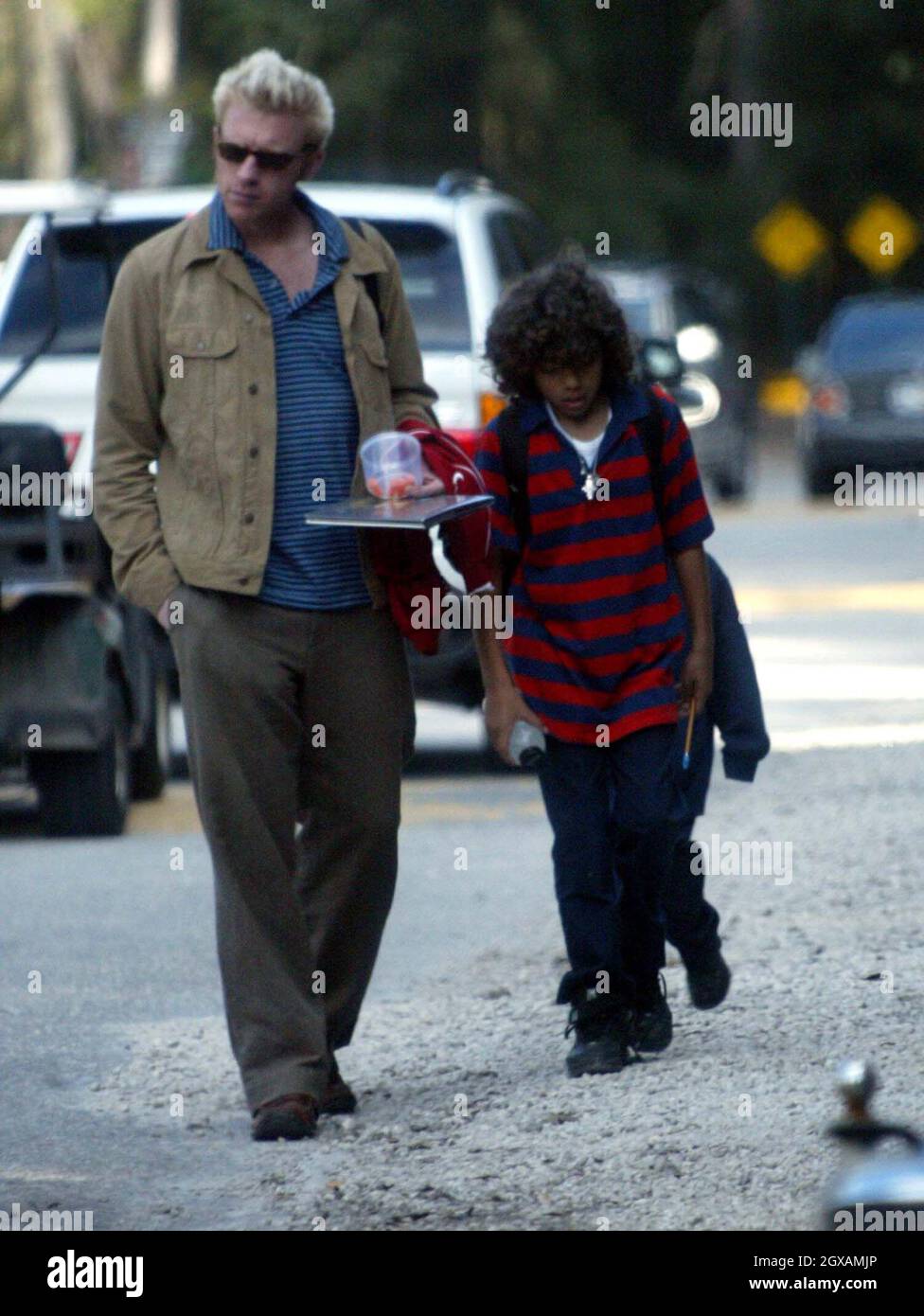 Boris Becker takes his children on a day out in Miami Stock Photo - Alamy