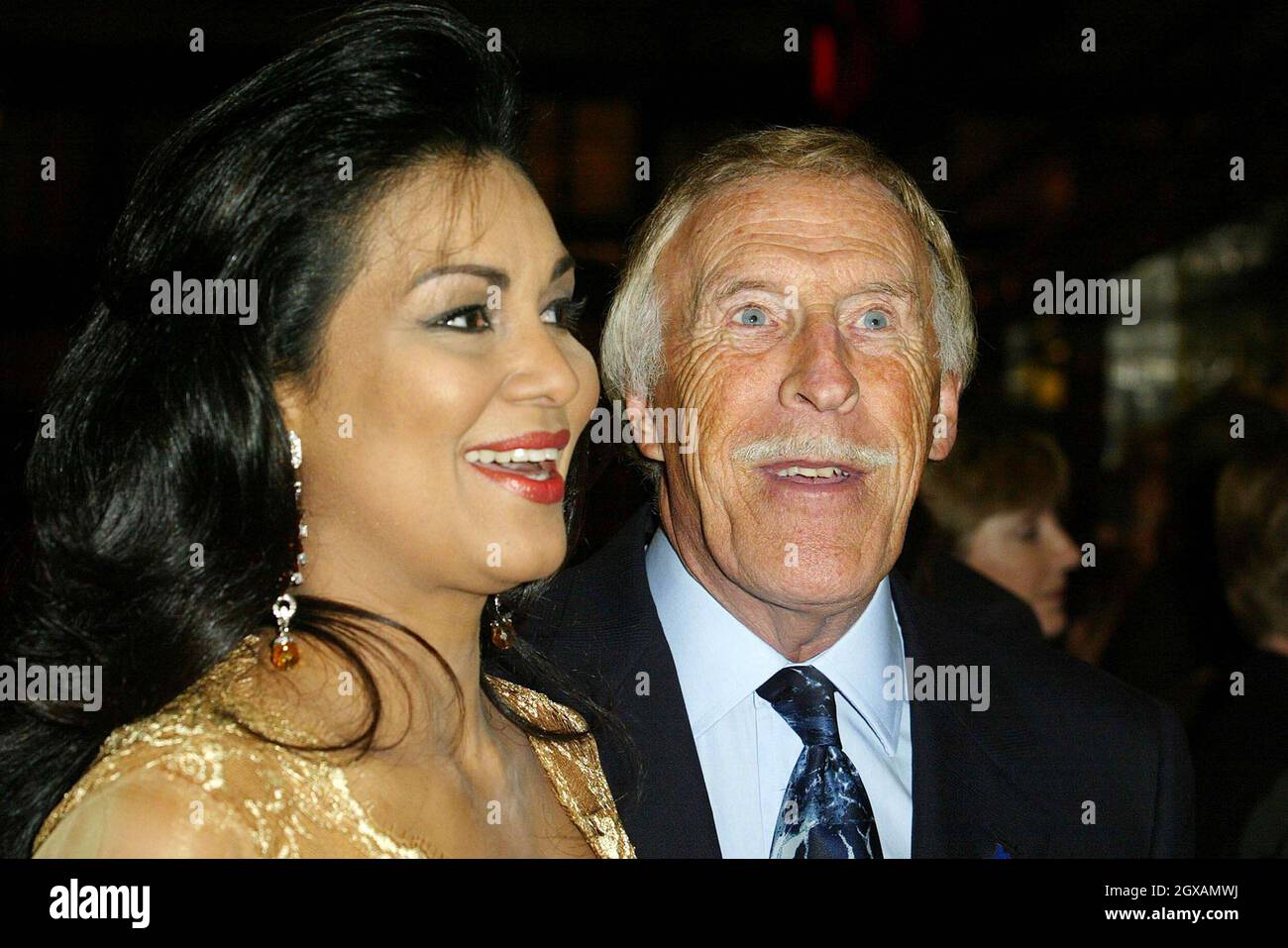 Bruce Forsyth and wife attending the Murderous Instincts, the musical ...