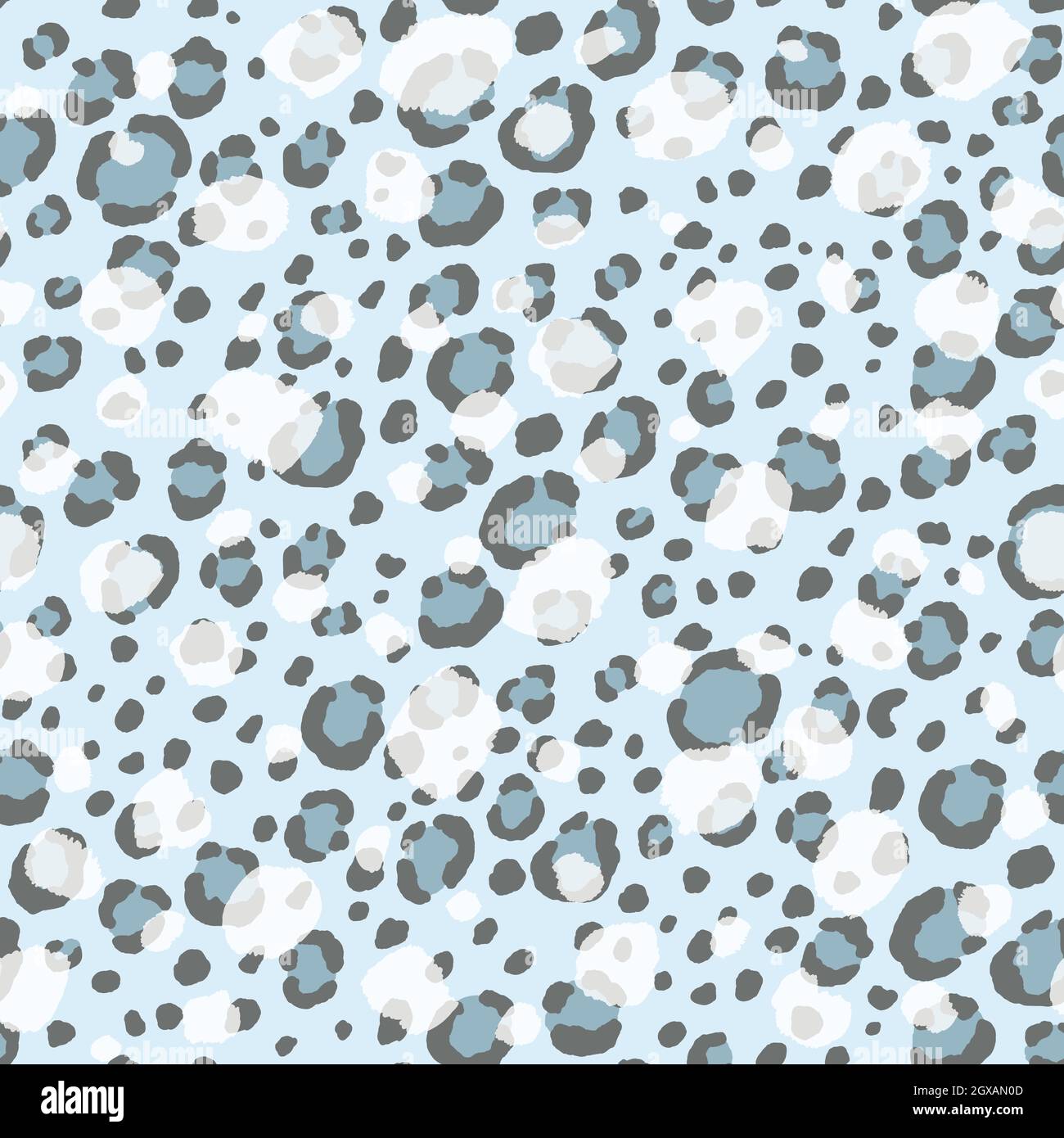 Abstract modern leopard seamless pattern. Animals trendy background ...