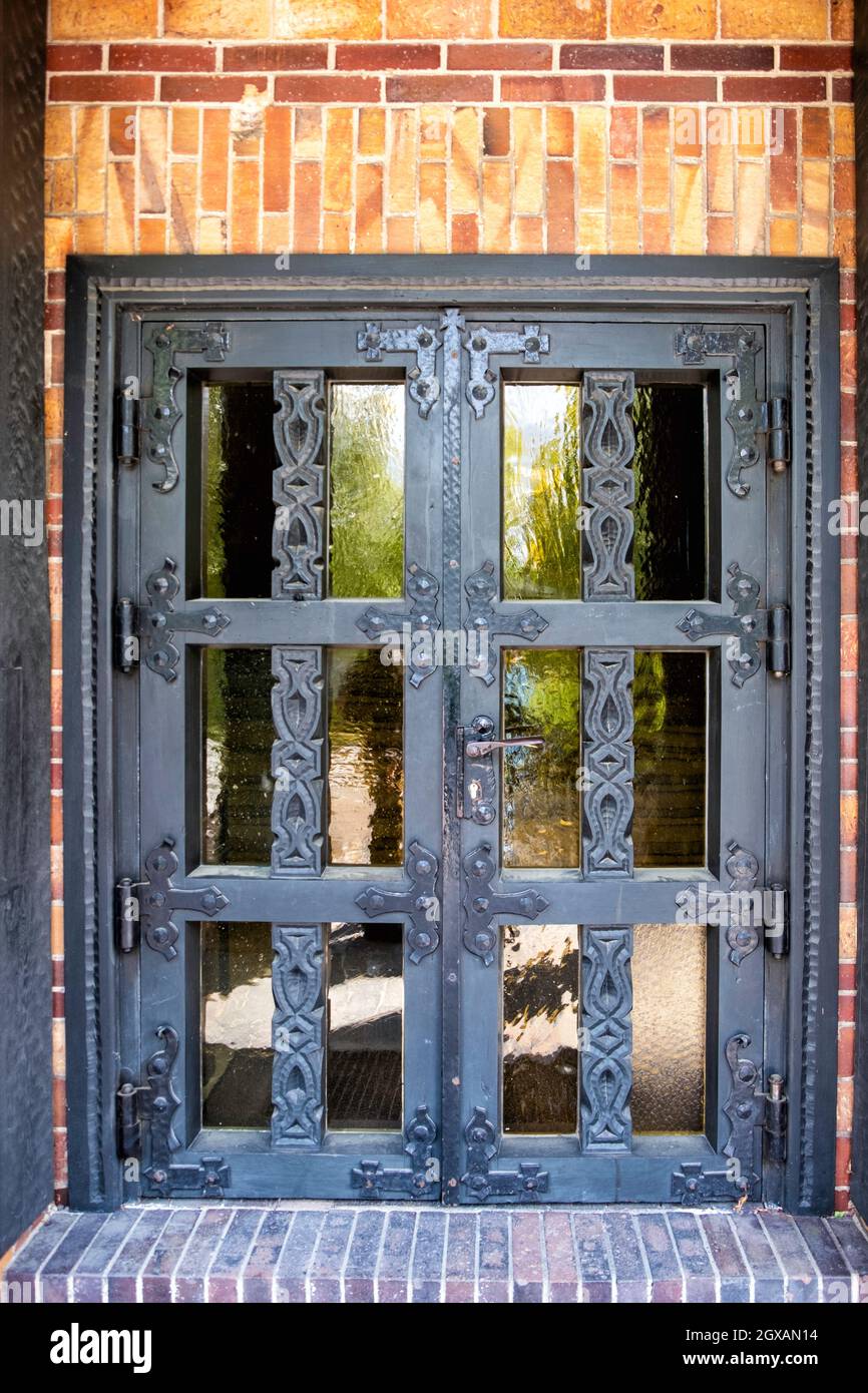 Saint John's Church. Evangelical Protestant church on Zeltinger Platz ...