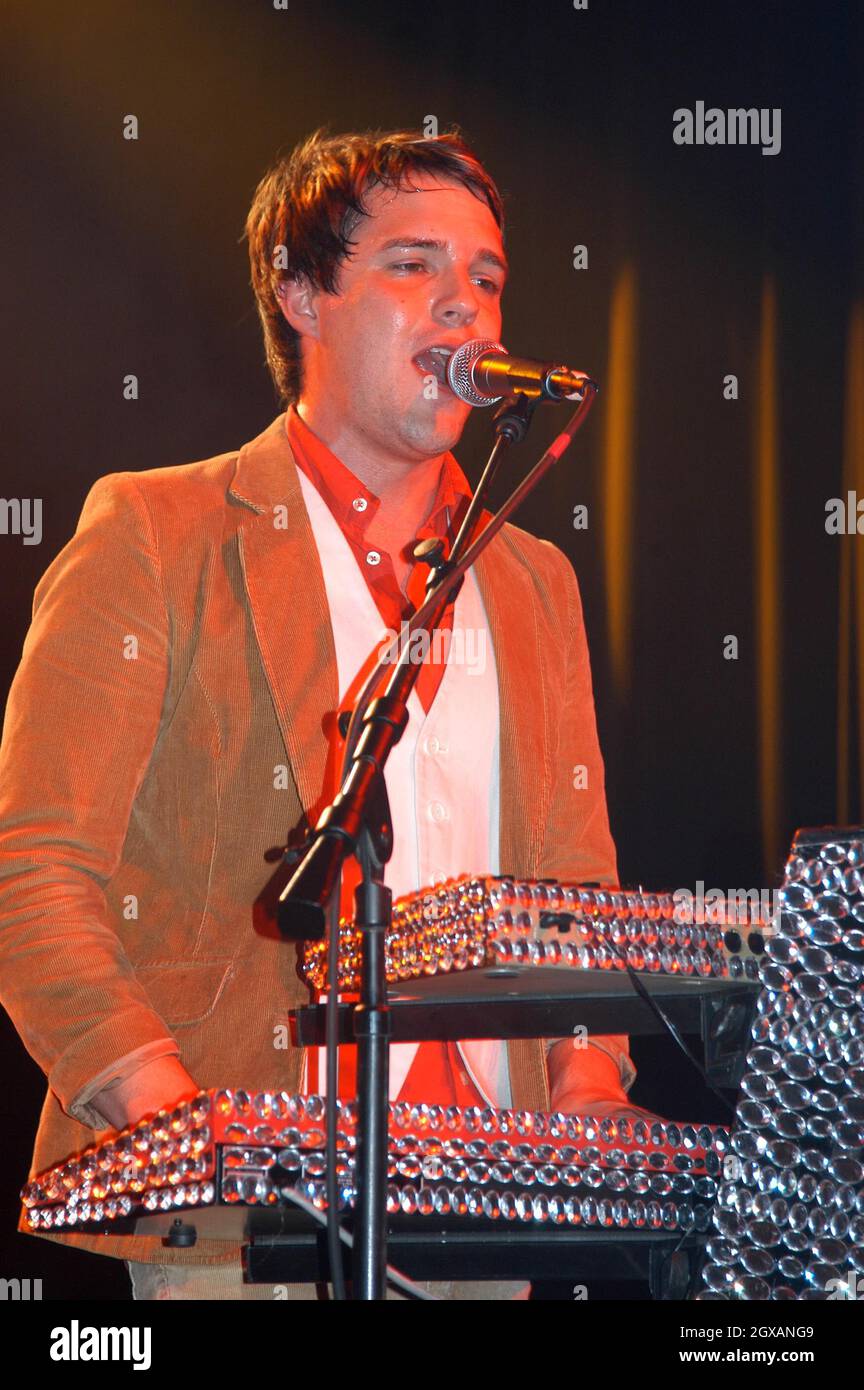 The Killers performing live in concert in New York Stock Photo - Alamy