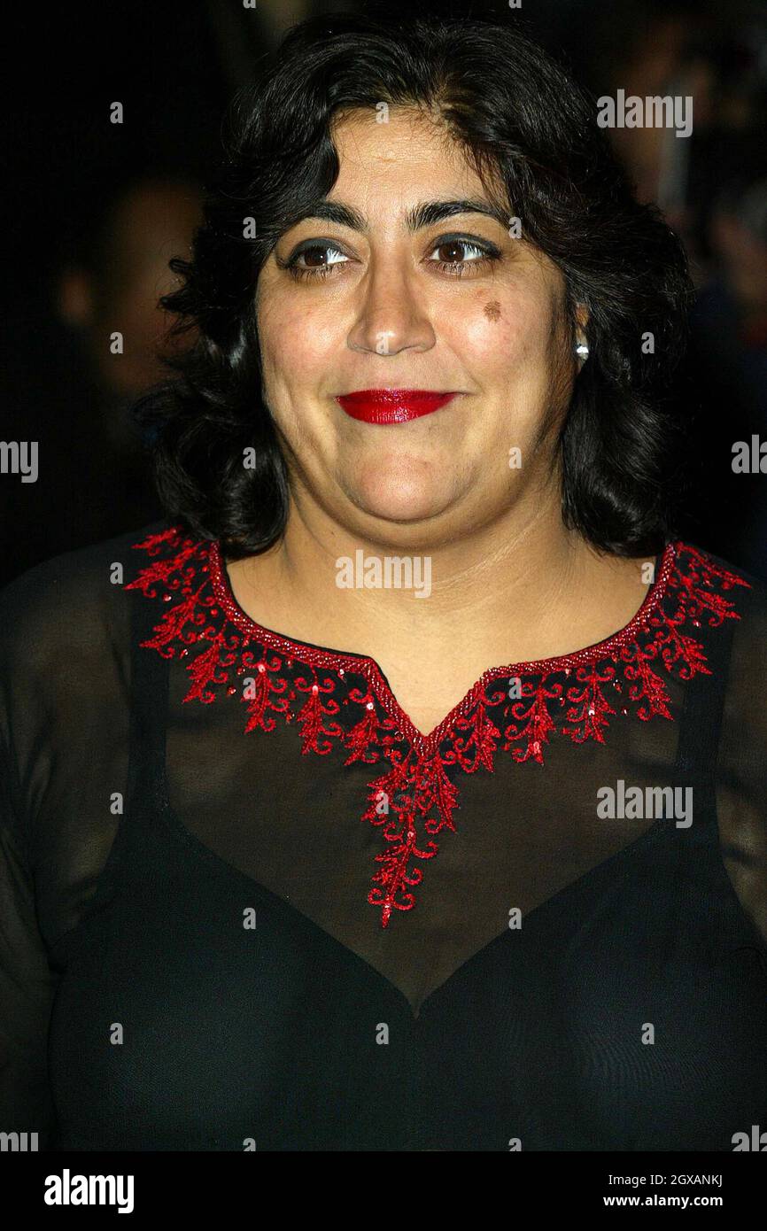 Gurinda Chadha attending the Uk film premiere of Alfie in Leicester ...