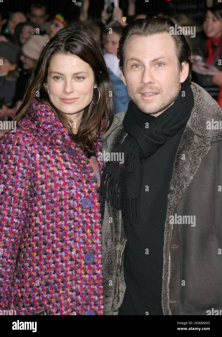 Christian Slater and wife Ryan Haddon pictured at the arrivals for the ...