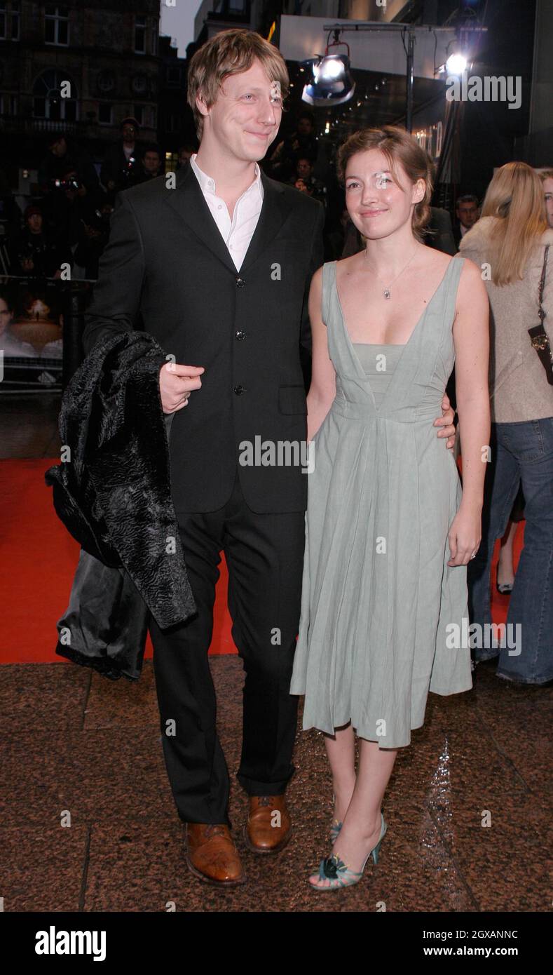 Kelly MacDonald and her husband, Travis bassist Dougie Payne pictured ...
