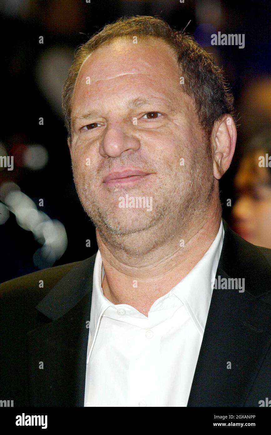 Harry Weinstein arrives at the world film premiere Finding Neverland at ...