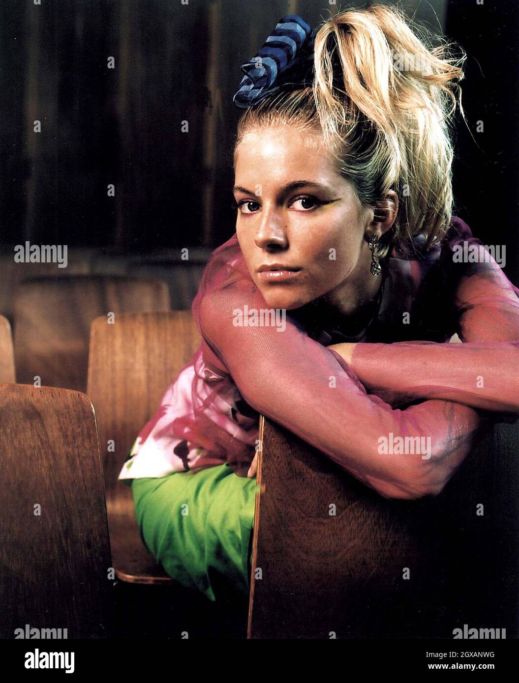 Sienna Miller during an early studio session Stock Photo - Alamy