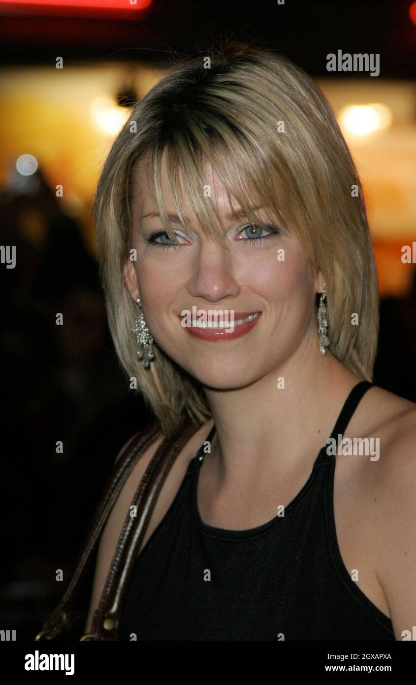 Claire Goose at the premiere for After the Sunset, which was staged at ...
