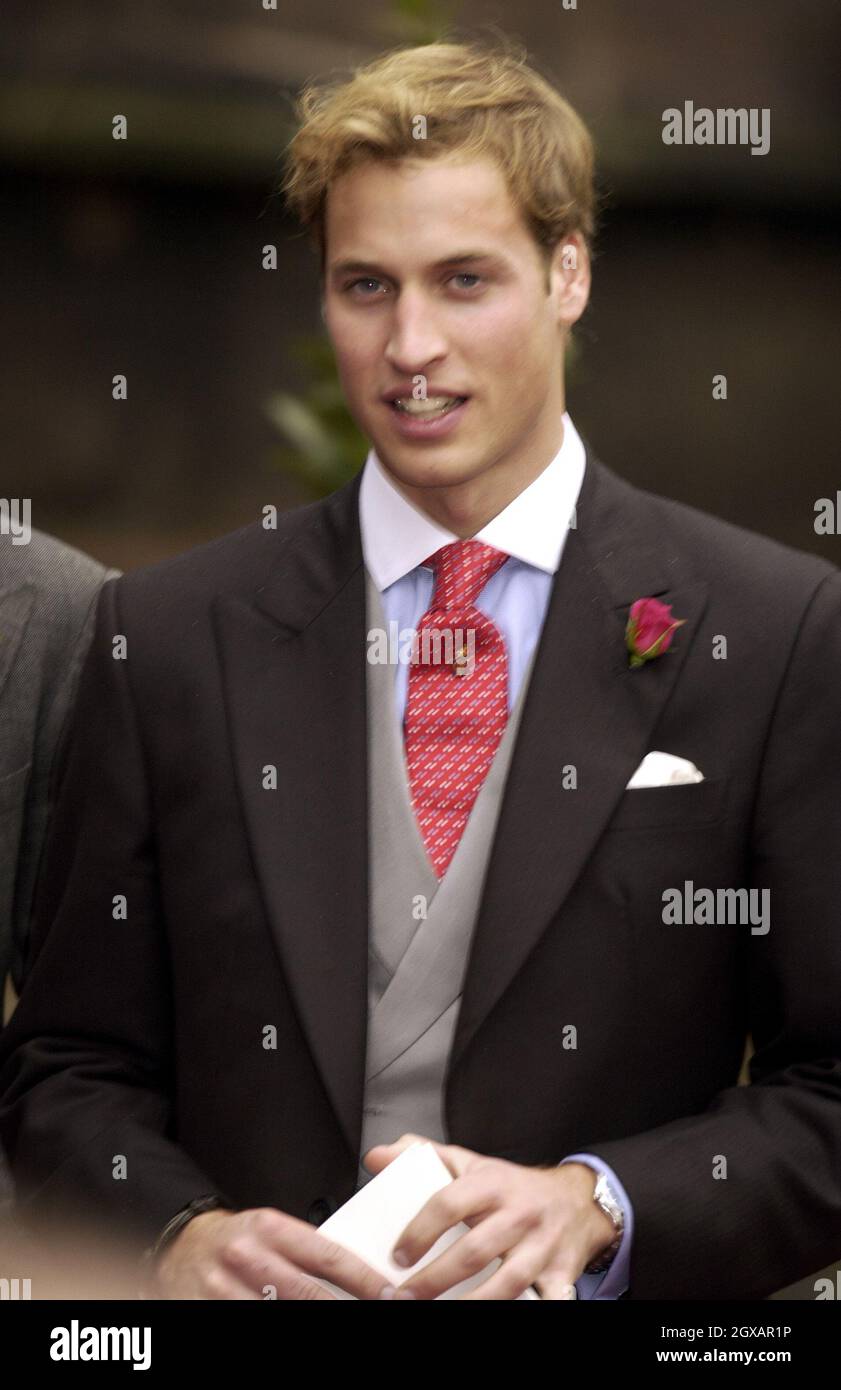 Prince william lady tamara grosvenor wedding hi-res stock photography ...