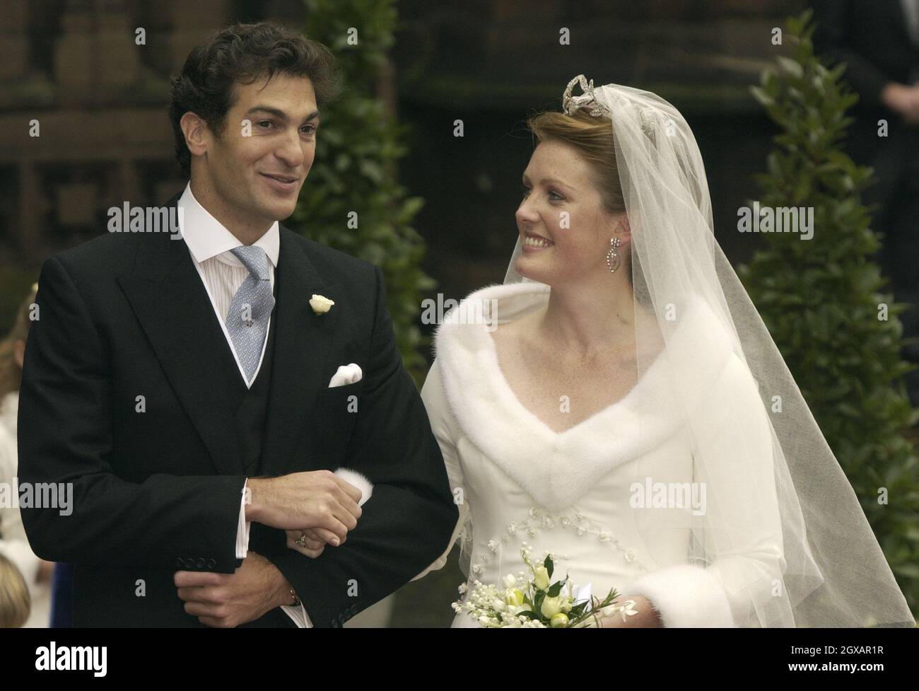 The wedding of Prince Williams friend Edward Van Cutsem and Lady Tamara ...