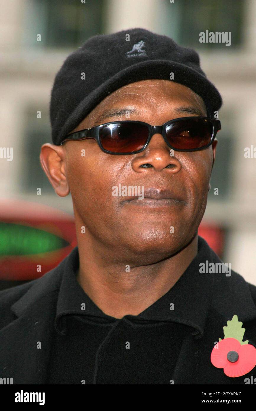 Samuel L Jackson at the UK premiere of the Incredibles. The event was ...