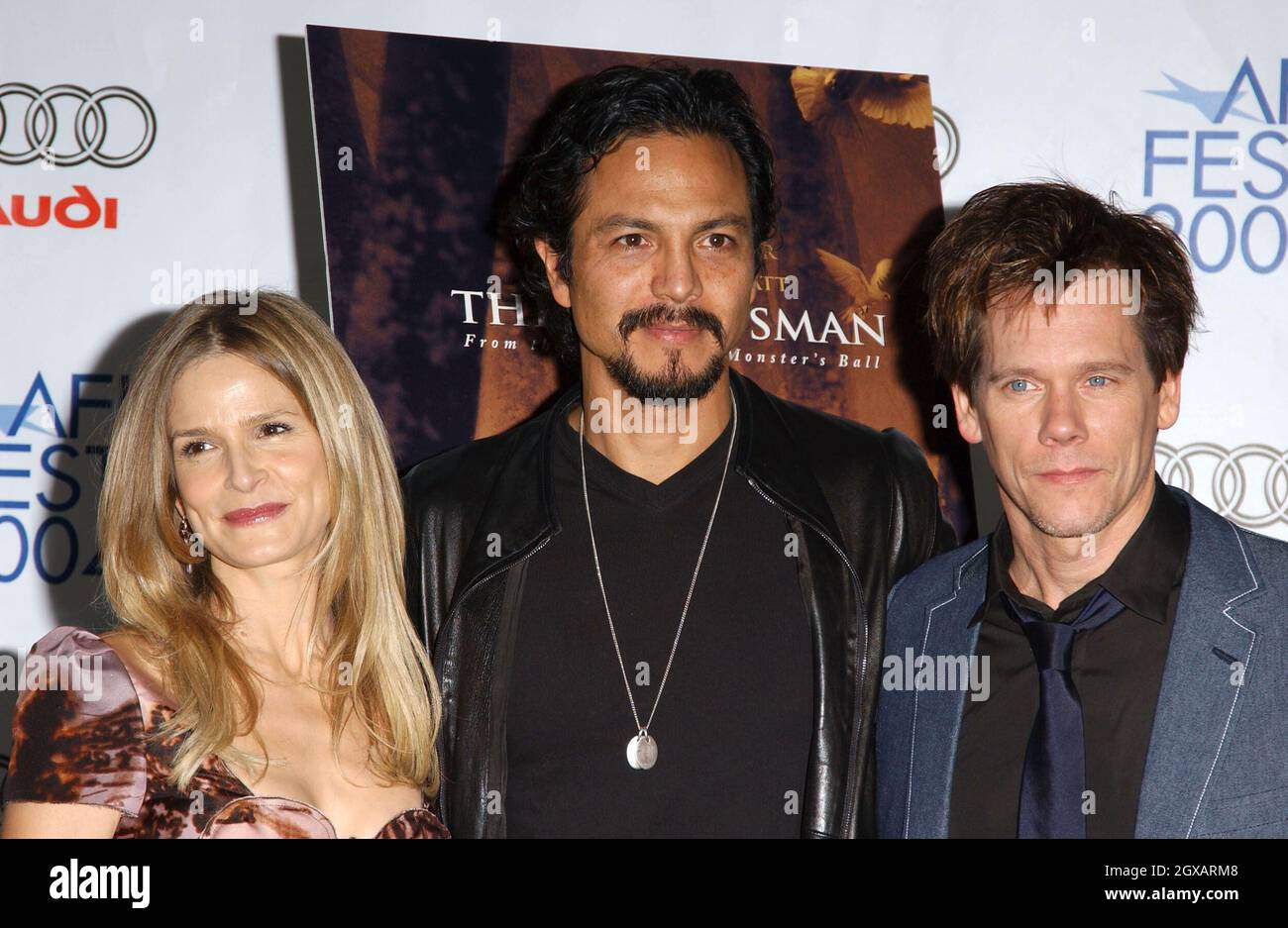 Kevin Bacon with wife Kyra Sedgwick and Benjamin Bratt at the AFI Fest ...