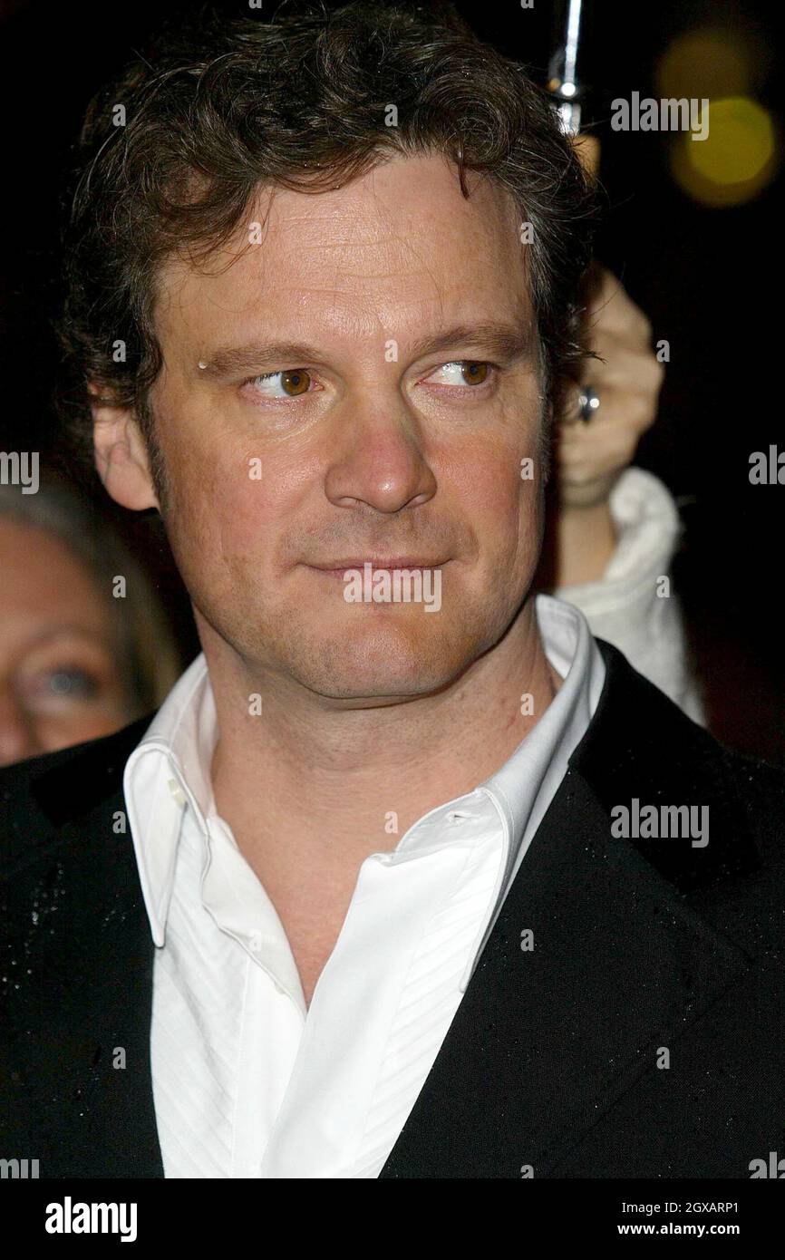 Colin Firth arrives at the Bridget Jones: The Edge of Reason film ...