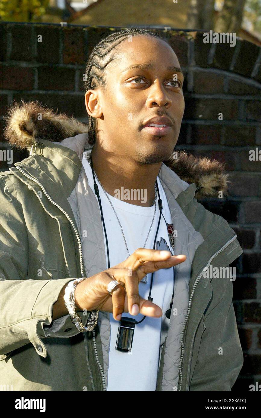 Lemar arrives at Air Studio to record the new Do They Know It's ...