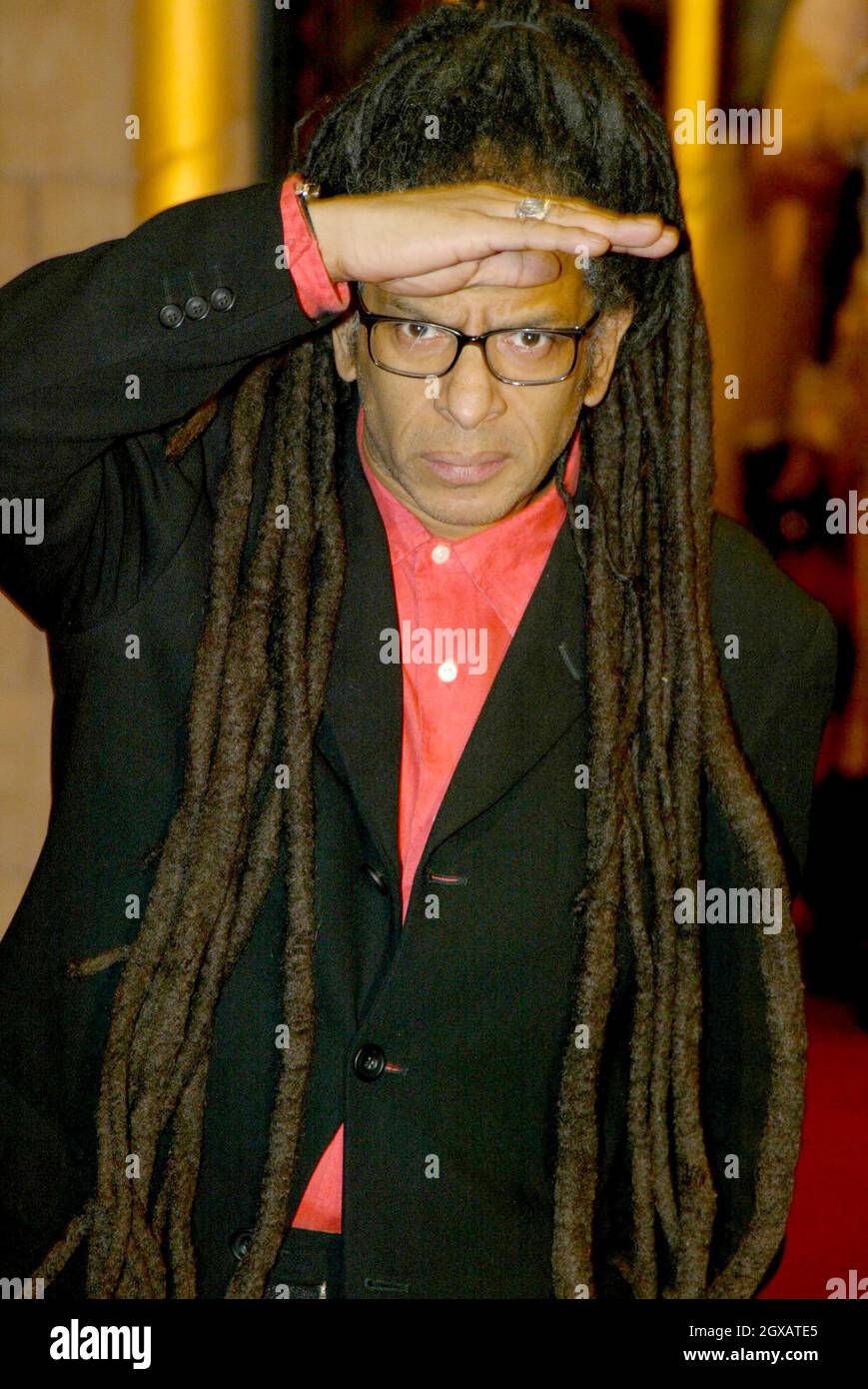 Don Letts arriving at the UK Music Hall of Fame at the Hackney Empire ...