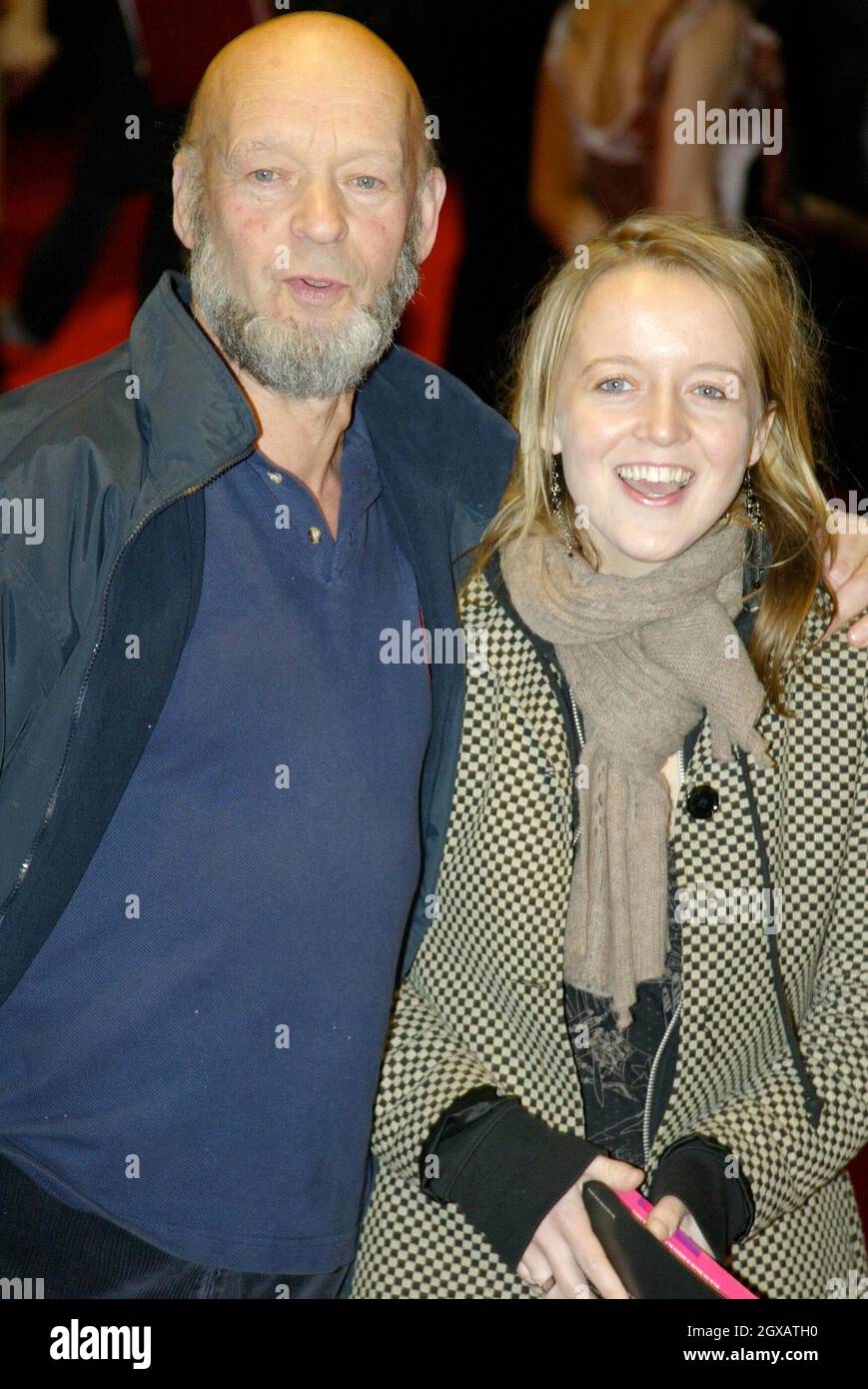 Michael Eavis and daughter arriving at the UK Music Hall of Fame at the ...
