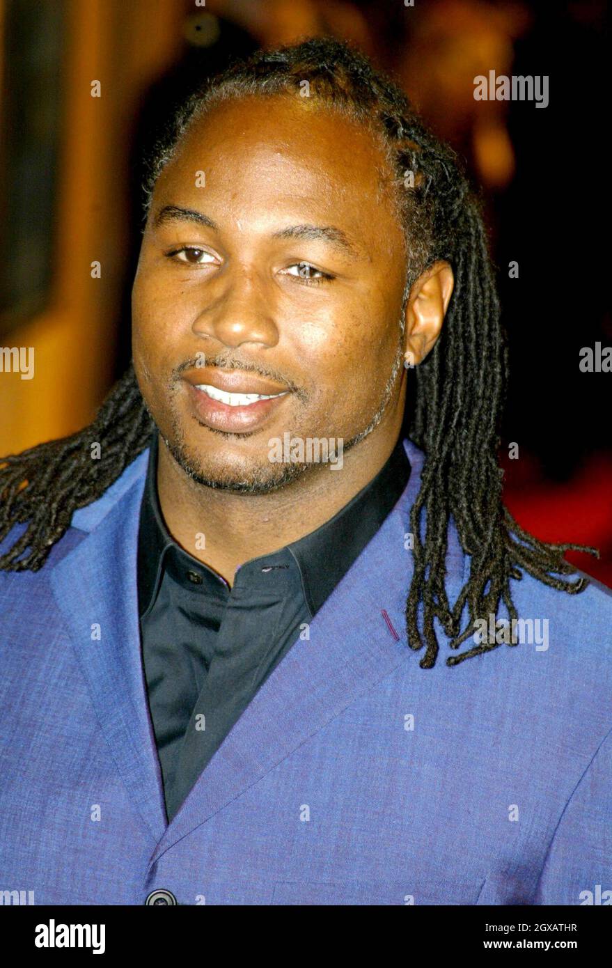 Lennox Lewis arriving at the UK Music Hall of Fame at the Hackney ...