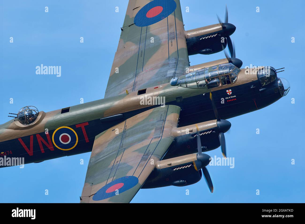 The Avro Lancaster displays Stock Photo - Alamy
