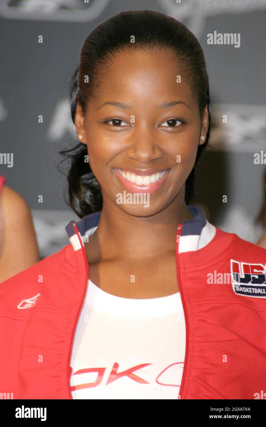 Popstar Jamelia is unveiled as/appears on the catwalk as the 2005 face ...