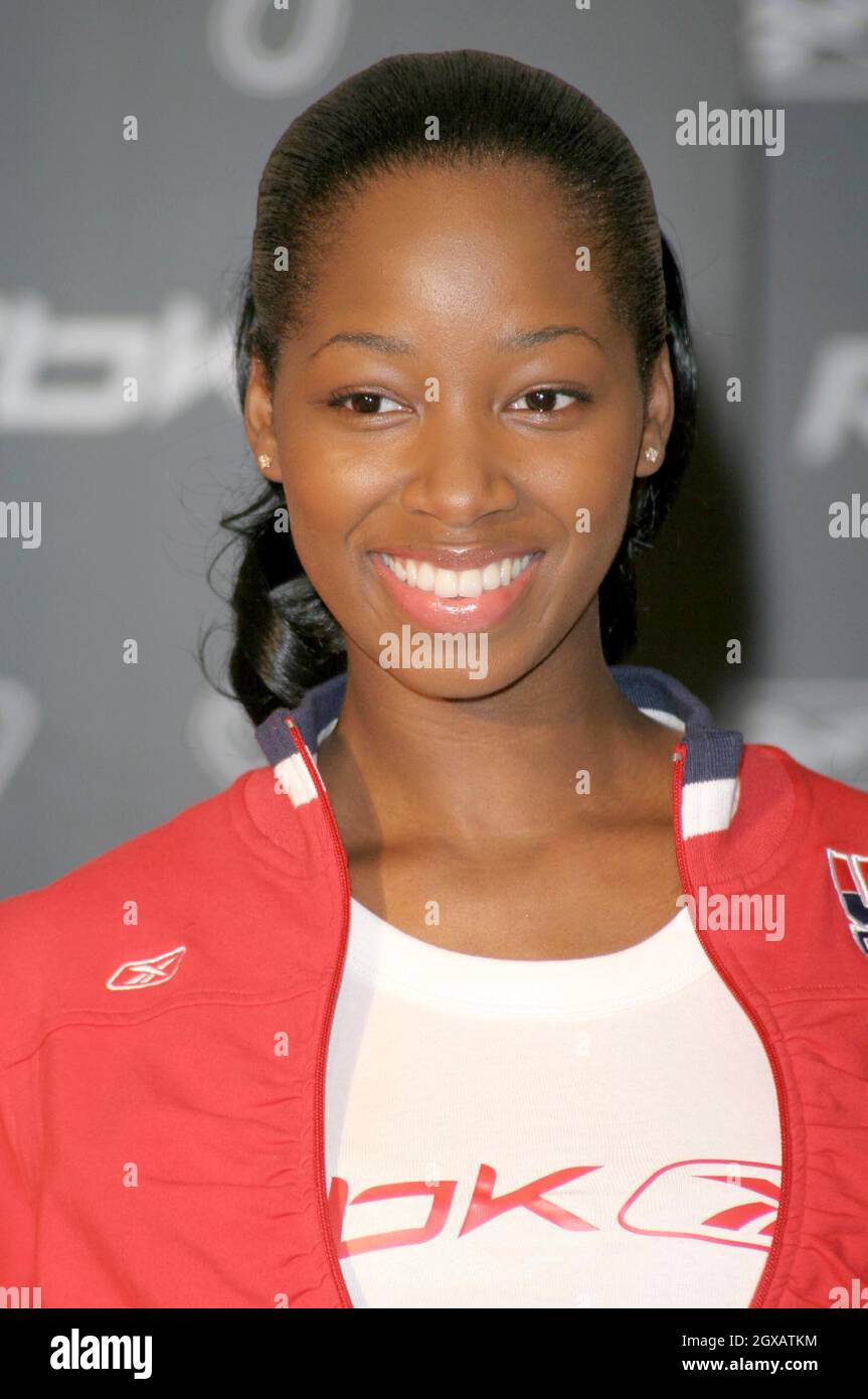 Popstar Jamelia is unveiled as/appears on the catwalk as the 2005 face ...