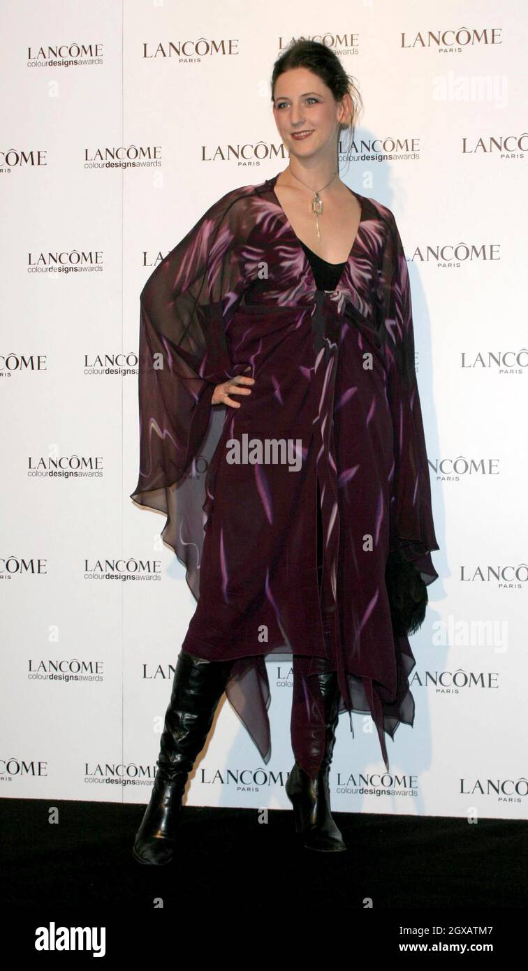 Maria Grachvogel at the arrivals for the Lancome Colour Design Awards ...