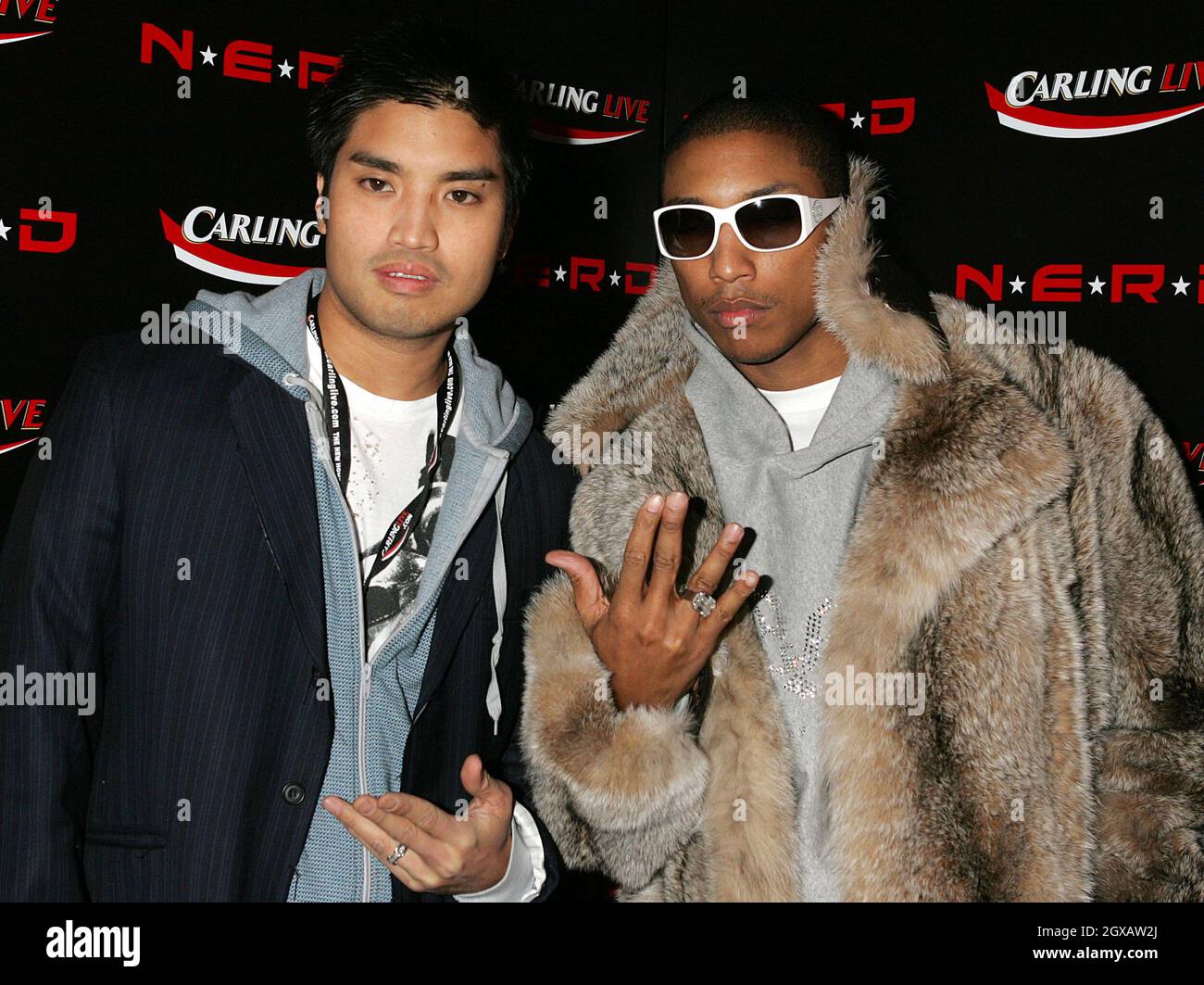 Chad Hugo and Pharrell Williams attend the aftershow party following ...