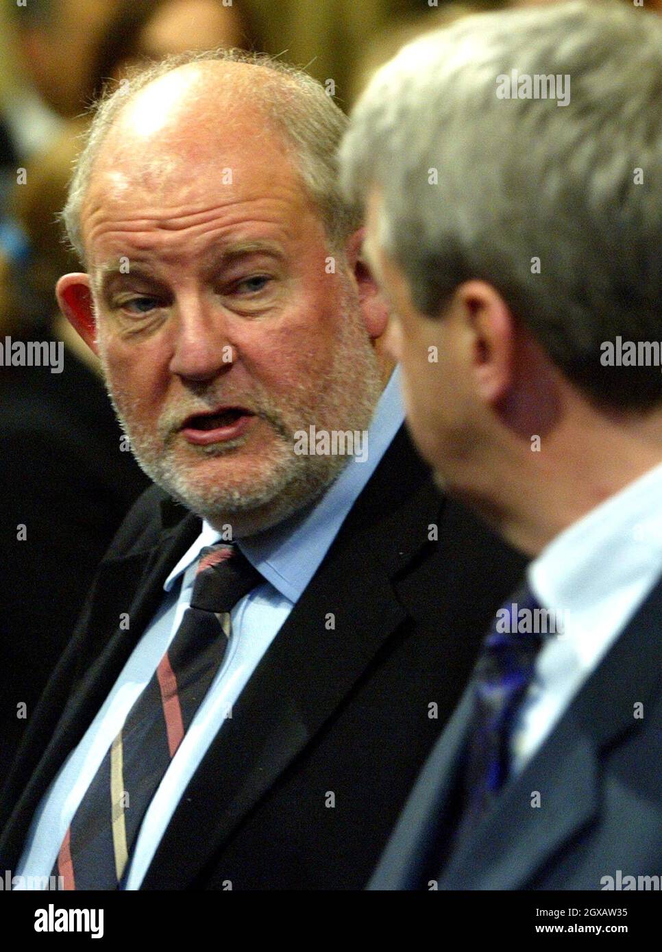 Charles Clarke walks through the Members Lobby at the House Of Lords ...