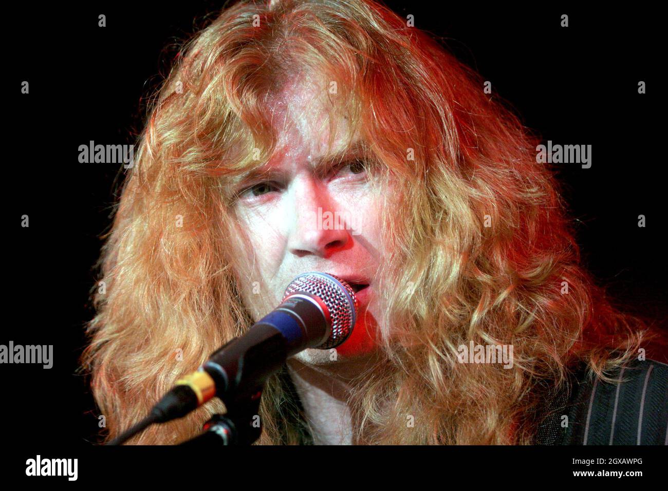 Megadeth perform at the Commodore Ballroom in Vancouver, Canada Stock ...