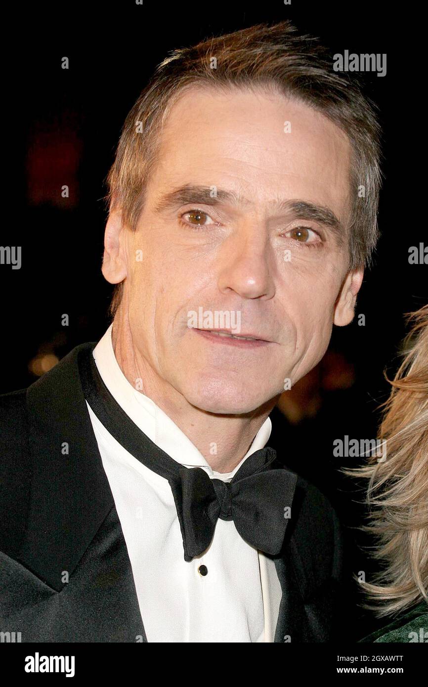 Jeremy Irons at the London Royal Charity Gala performance of the movie ...