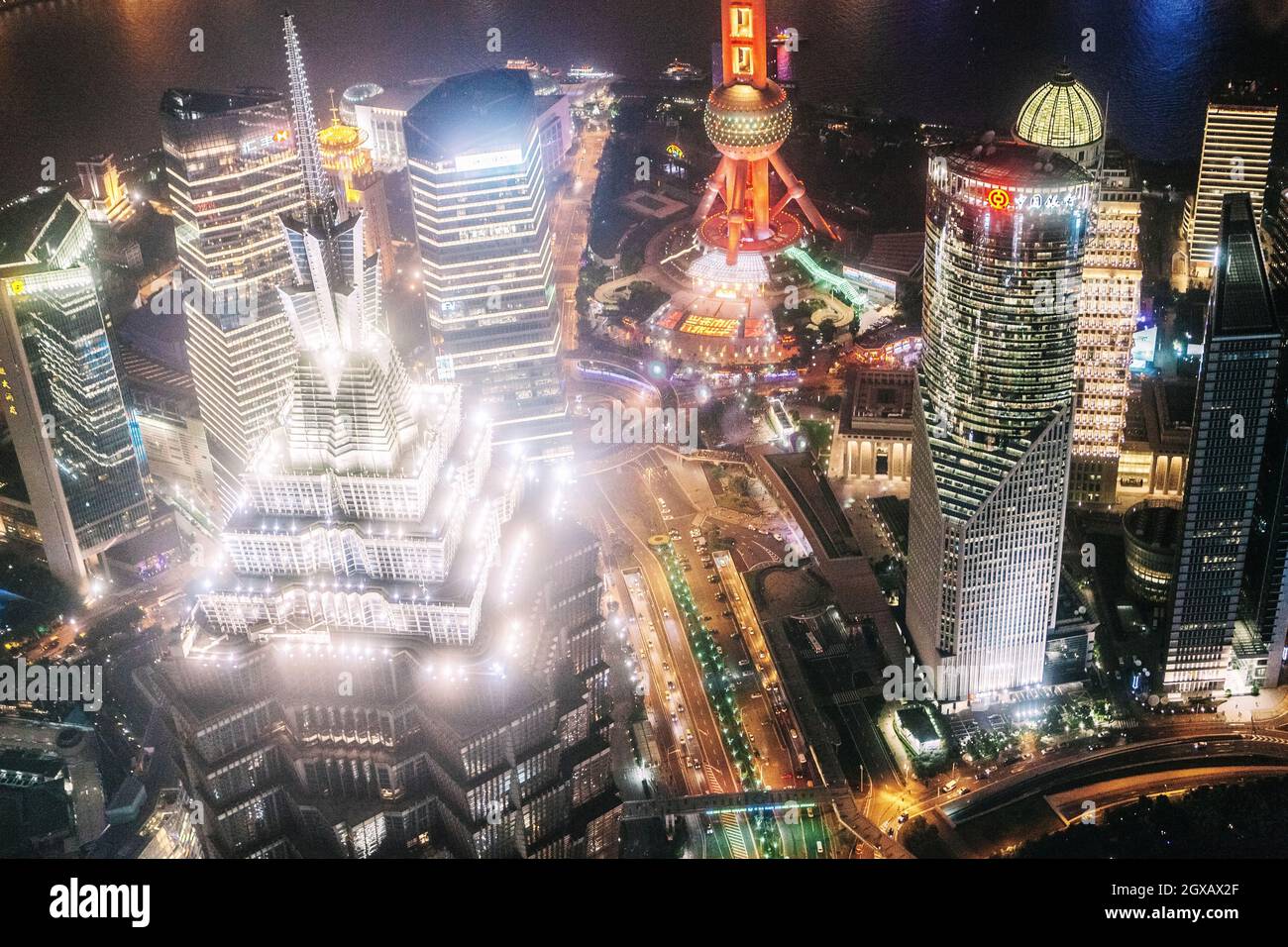 Shanghai view 2014 hi-res stock photography and images - Alamy