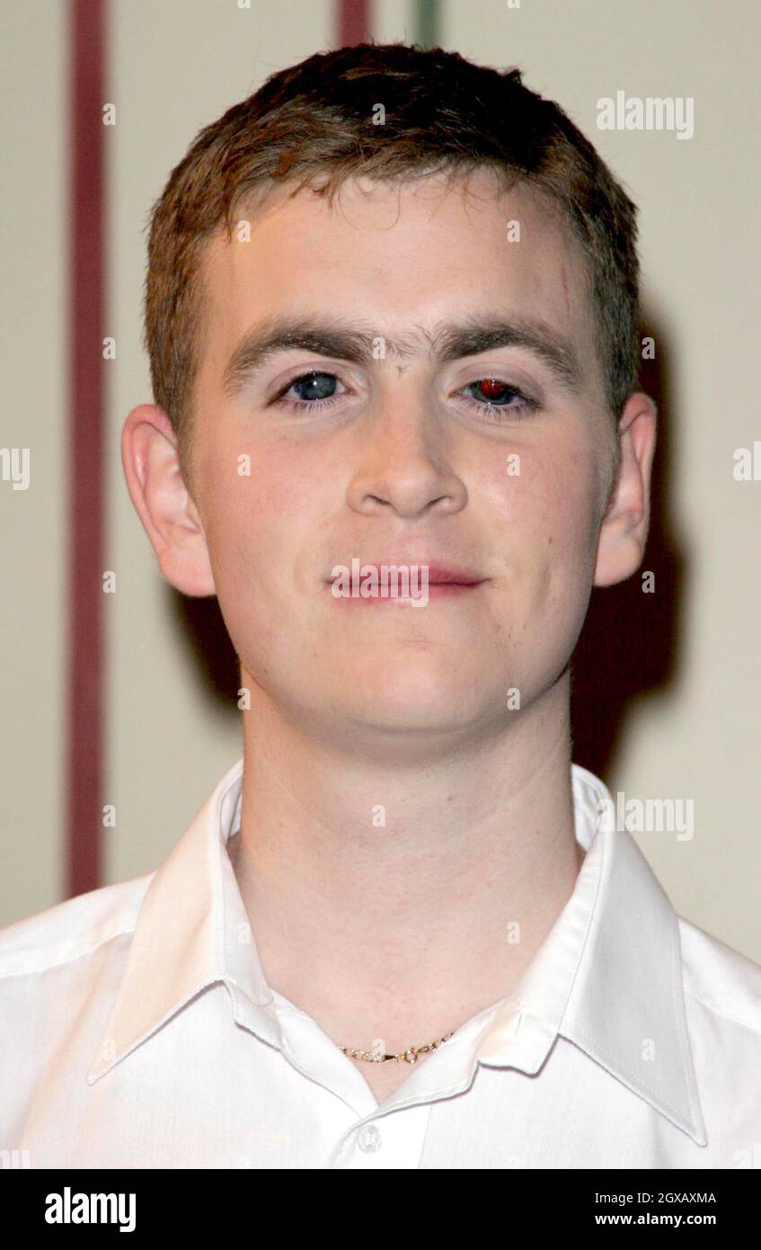 Andrew Coleman pictured in the press room following performance at ...