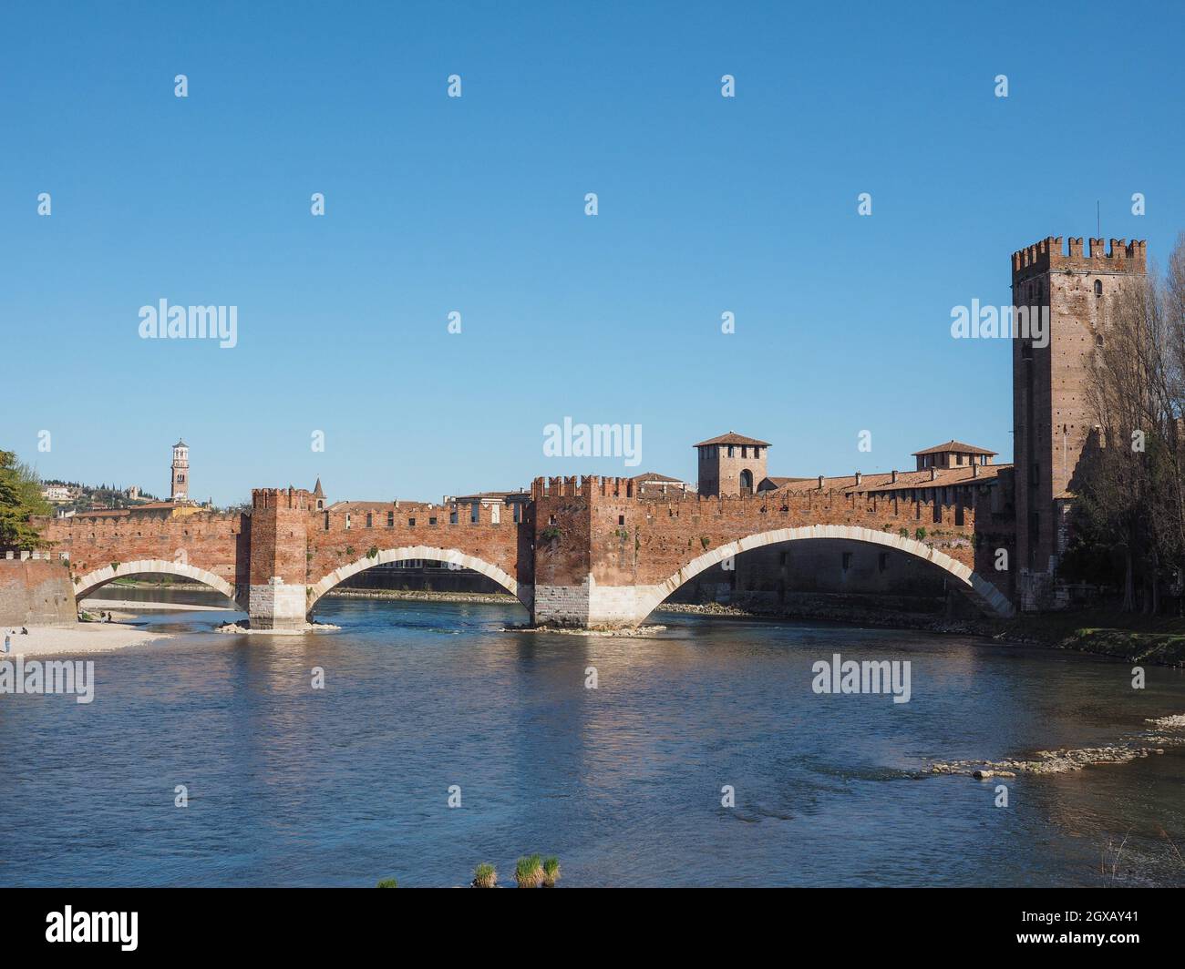 Verona italy castelvecchio castle hi-res stock photography and images ...