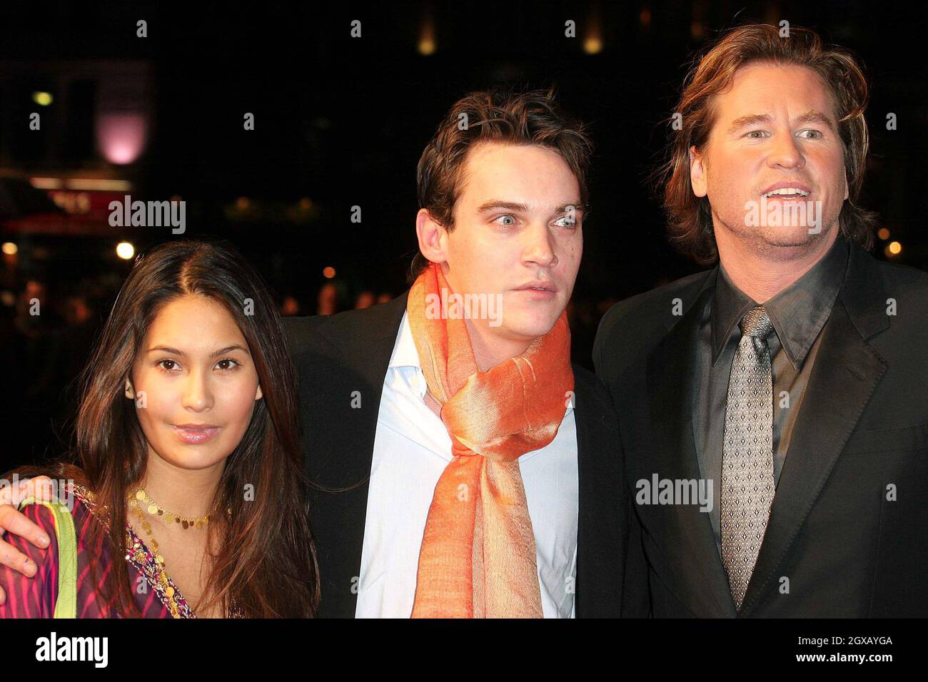Jonathan Rhys Meyers and Val Kilmer arrive at the UK premiere of ...