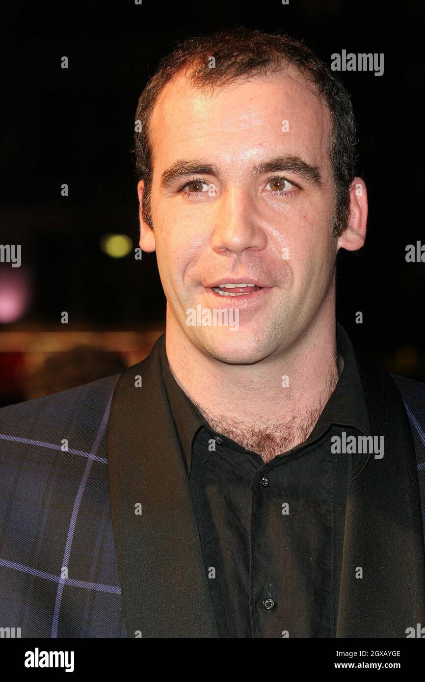 Rory McGrath arrives at the UK premiere of Alexander at the Odeon ...