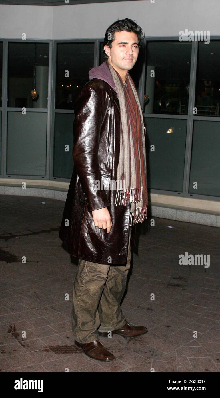 Darius at the Soho Hotel in London where the celebrity screening of ...