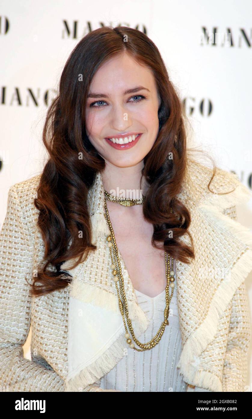 Elizabeth Jagger is the new face of Mango.The photocall took place at ...
